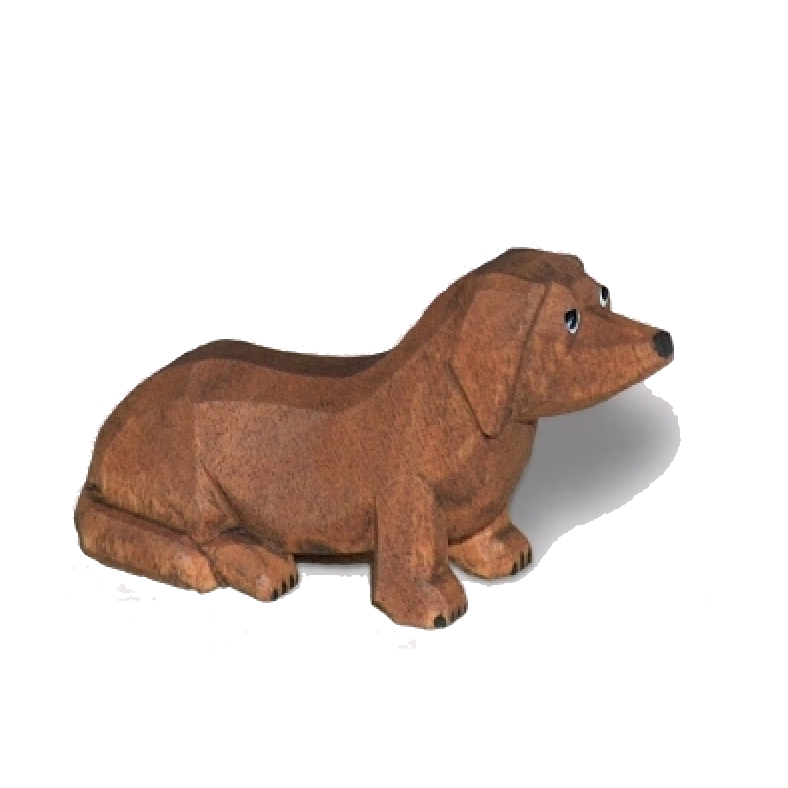 Dackel, sitzend – ImmerimZimmer